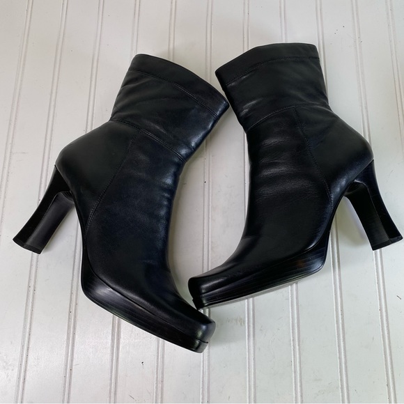 Nine & Co. | Shoes | Nine Company Black Leather Boots | Poshmark